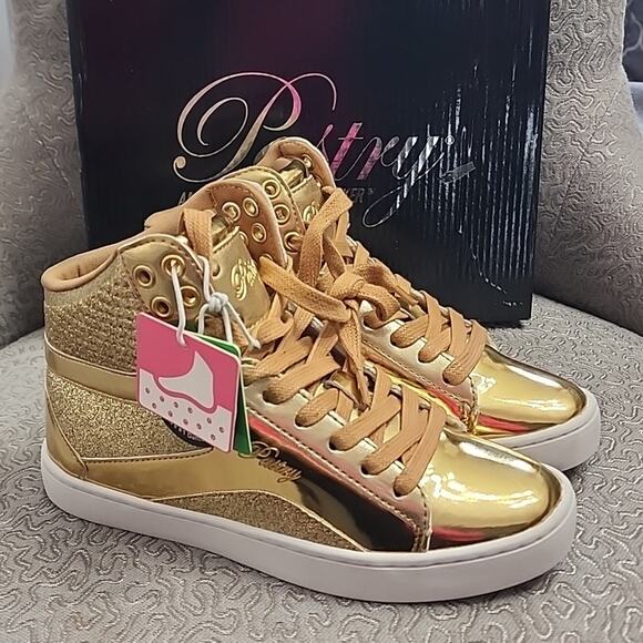 Pastry | Shoes | Pastry Gold High Top Pop Tart Dance Sneakers Womens 5 ...